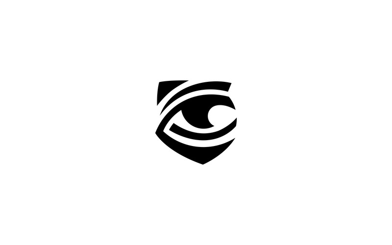 Secure Eye Logo Template #77660 - TemplateMonster