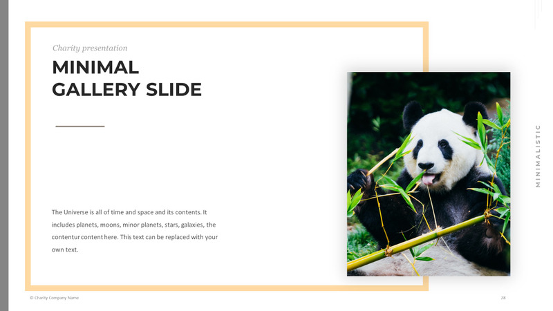 Animal Charity PowerPoint Template #78793 - TemplateMonster