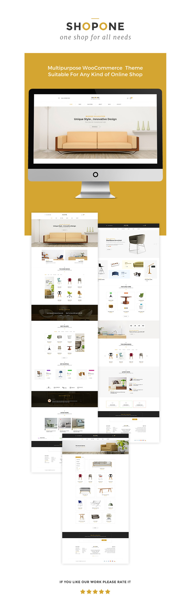 Shop One - Furniture Store WooCommerce Theme