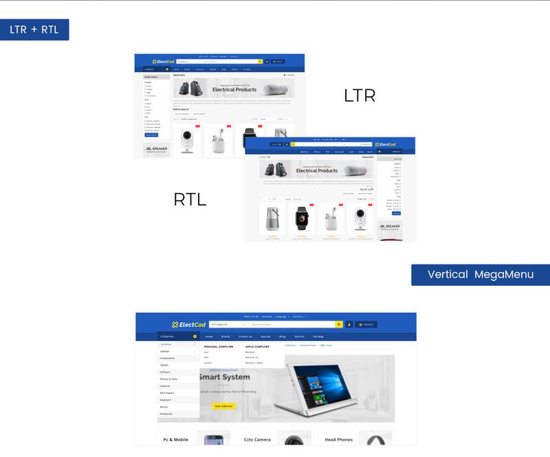 Electcod - Multipurpose Store OpenCart Template