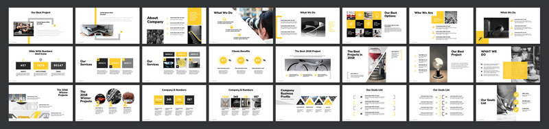 The City PowerPoint template #66022 - TemplateMonster
