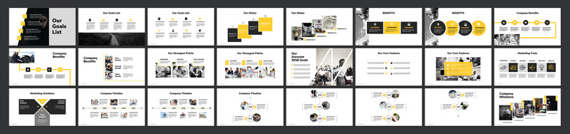 The City PowerPoint template #66022 - TemplateMonster