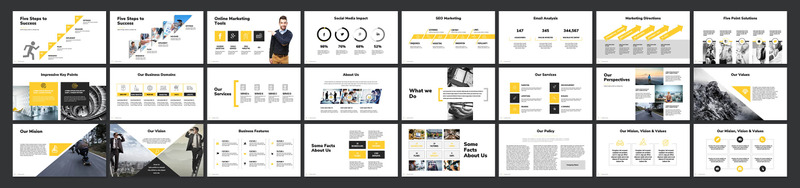 The City PowerPoint template #66022 - TemplateMonster