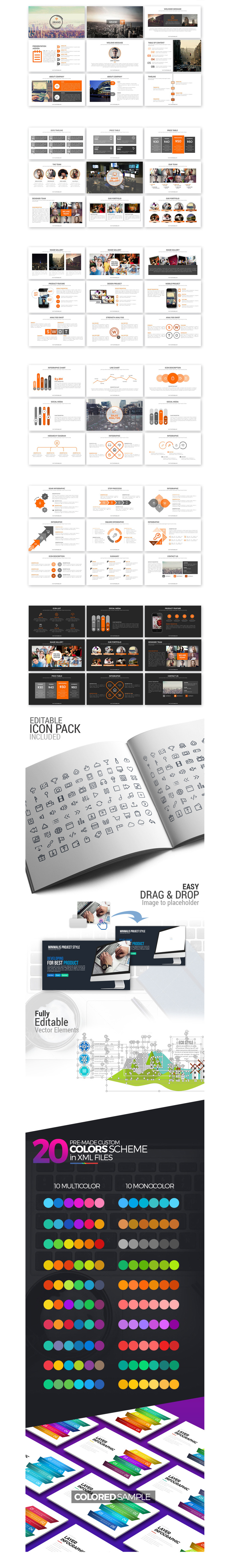 Grand PowerPoint template #64837 - TemplateMonster