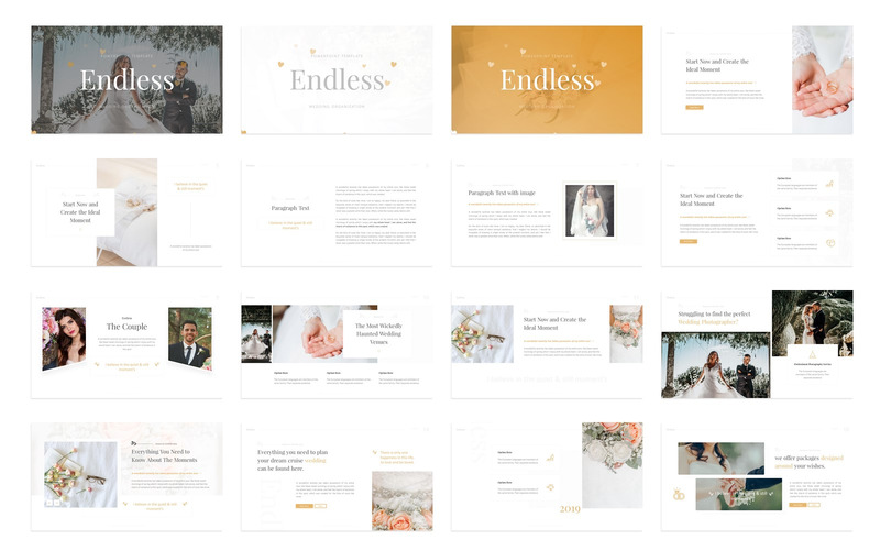 Endless – Marriage Presentation PowerPoint template