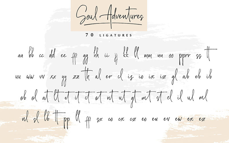 Soul Adventures Textured +Extras Font - TemplateMonster