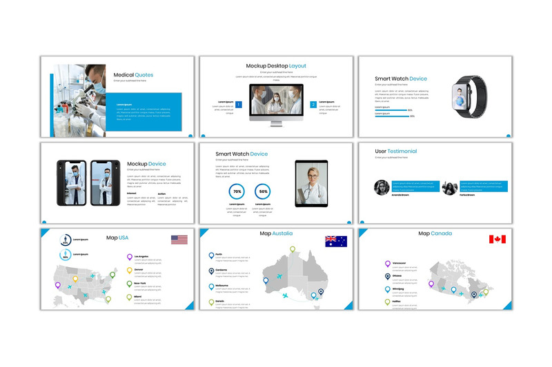 Healthy Medical Bundle Pack - Medical Powerpoint Template