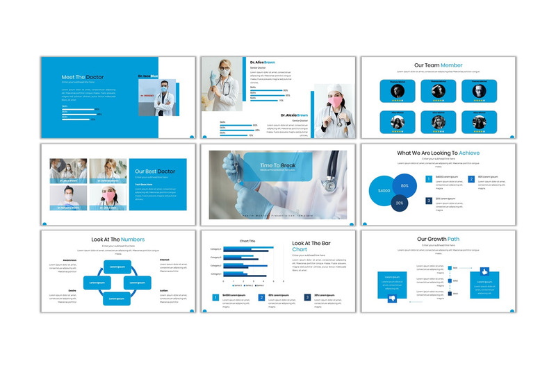 Healthy Medical Bundle Pack - Medical Powerpoint Template