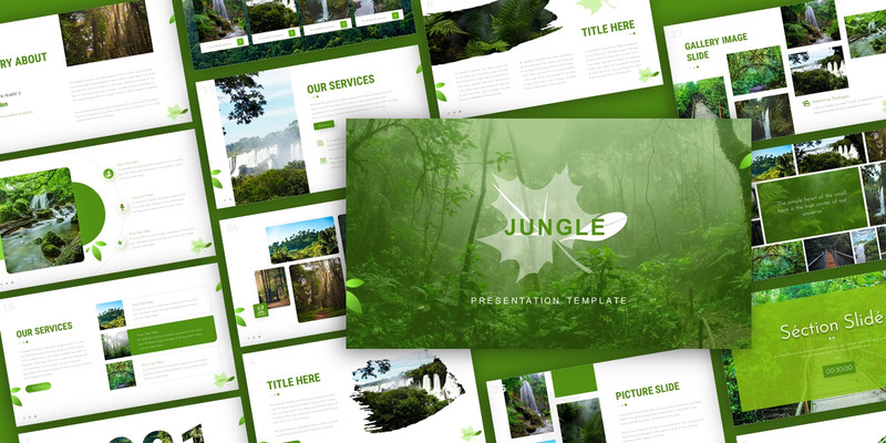 Jungle Environment Presentation PowerPoint Template
