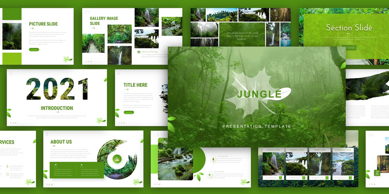 Jungle Environment Presentation PowerPoint Template