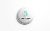 Expertech Human Mind Logo Template #70984