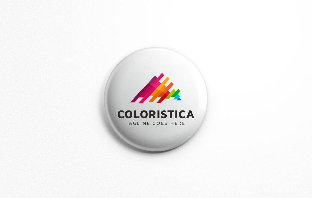 Coloristica Triangle Colorful Logo Template #70746