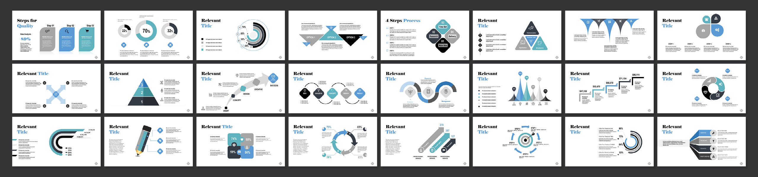 Round PowerPoint Template #65257