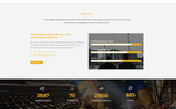 Buildify One Page PSD Template #72052