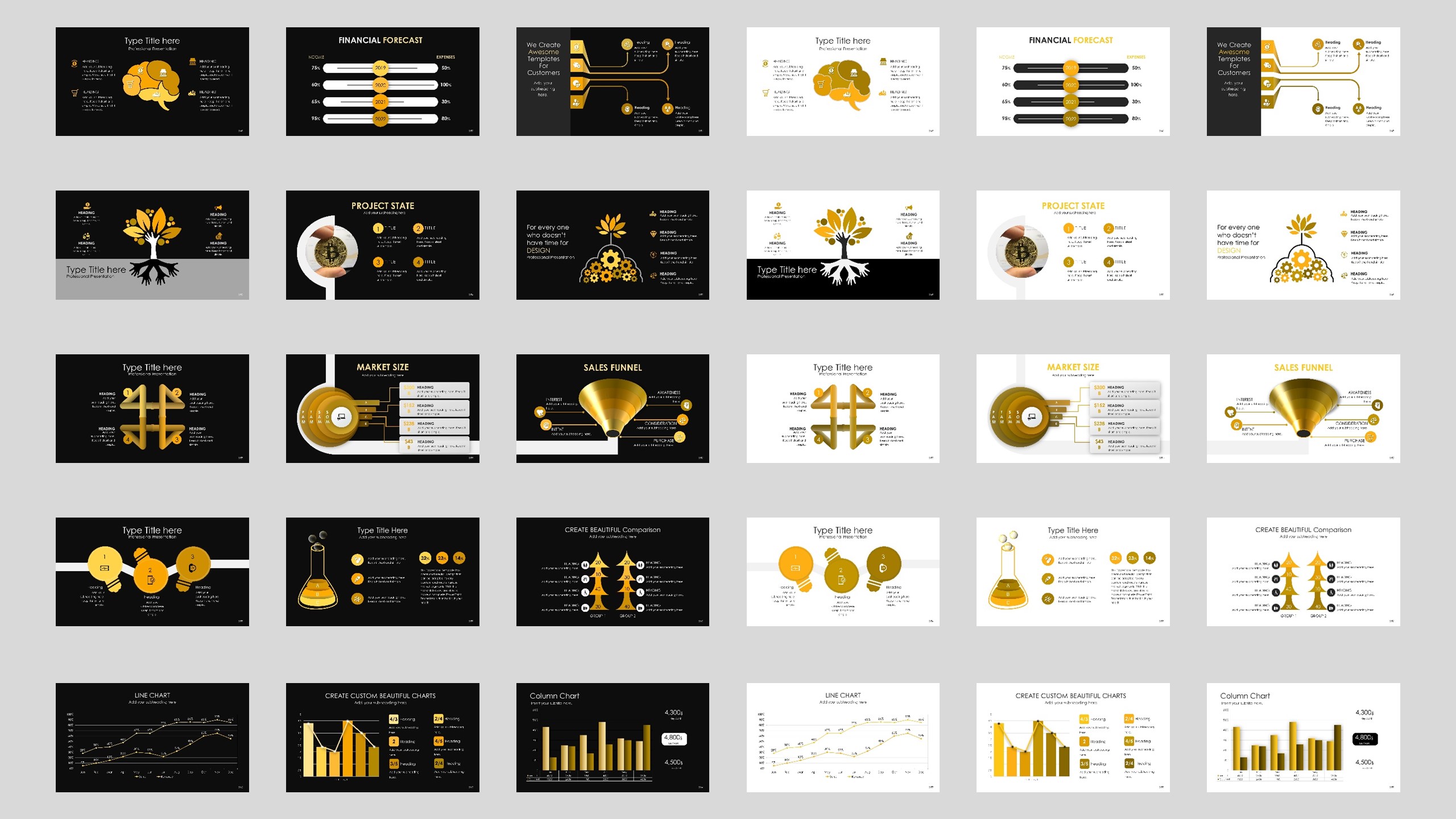 The Elegant PowerPoint Template #72012