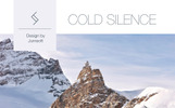 Cold Silence PowerPoint Template #75545