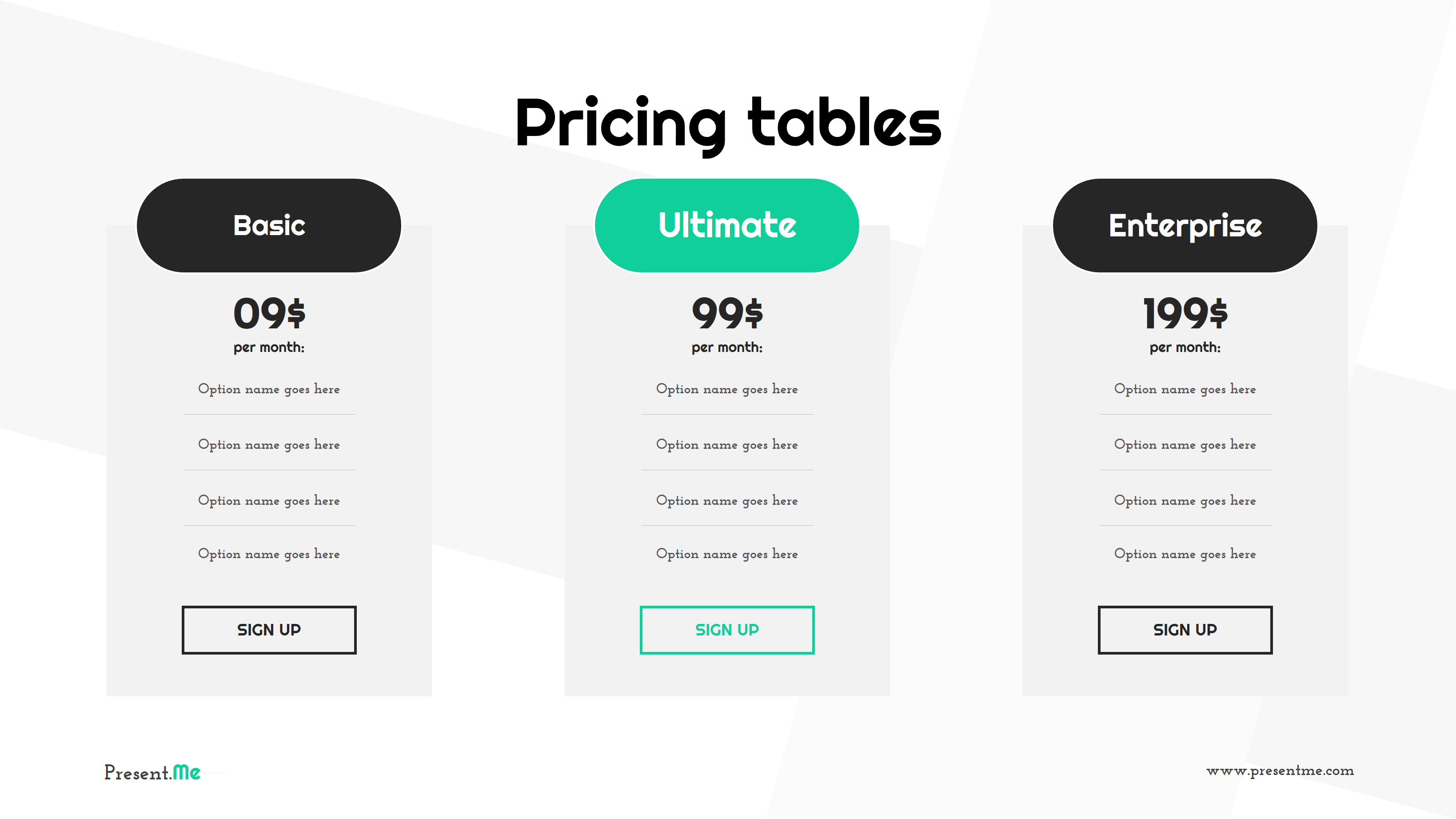 Amazing Angles - PowerPoint Template #65959