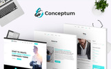 Conceptum - Corporate Responsive WordPress Theme #65934