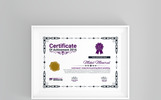 Web Design Certificate Template #66276