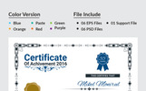 Web Design Certificate Template #66276