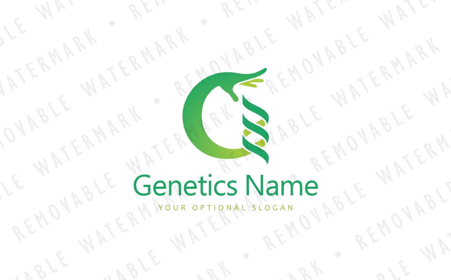 G Genetics Logo Template #66992