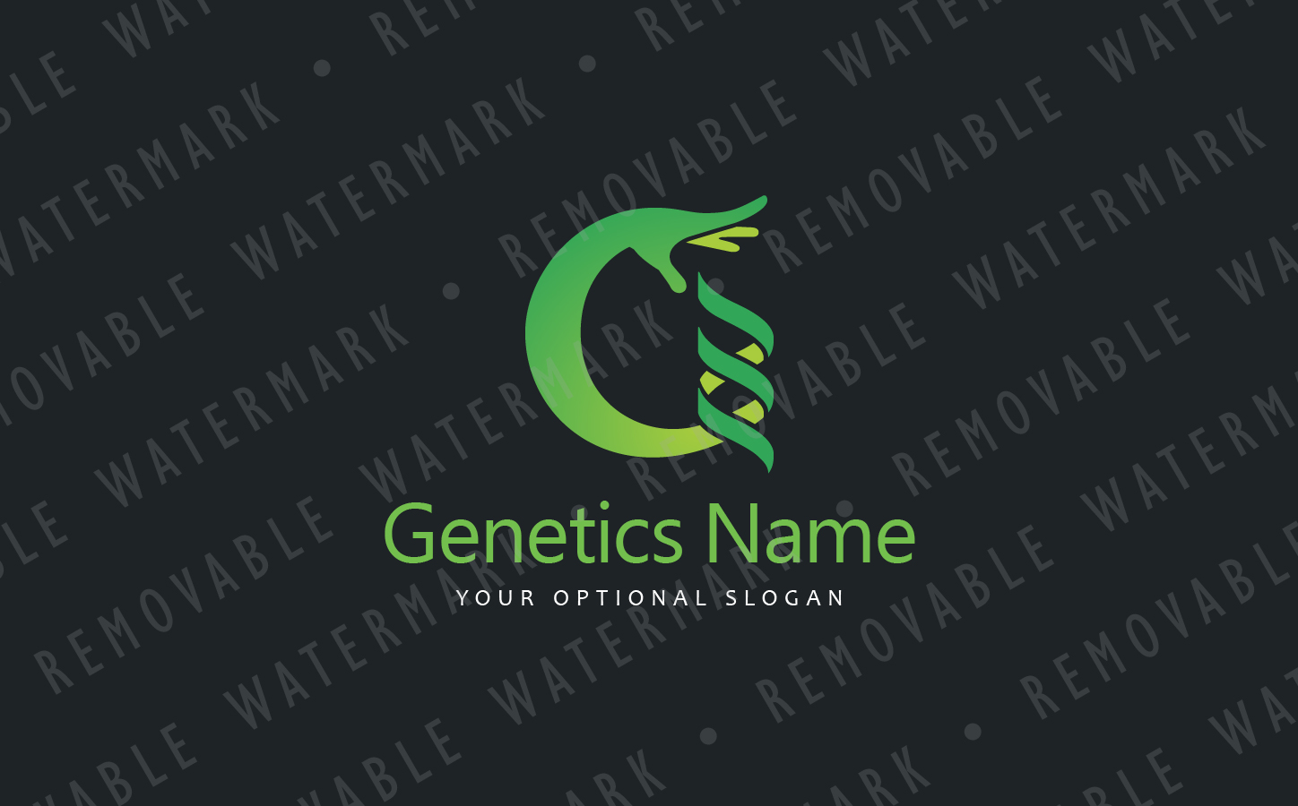 G Genetics Logo Template #66992