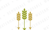 Crop Arrows Logo Template #67102