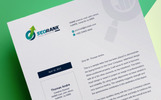 Clean Letterhead Design Corporate Identity Template #74866