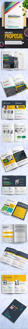 Project Proposal - Corporate Identity Template #67665