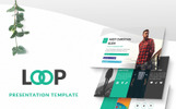 Loop Presentation PowerPoint Template #68546
