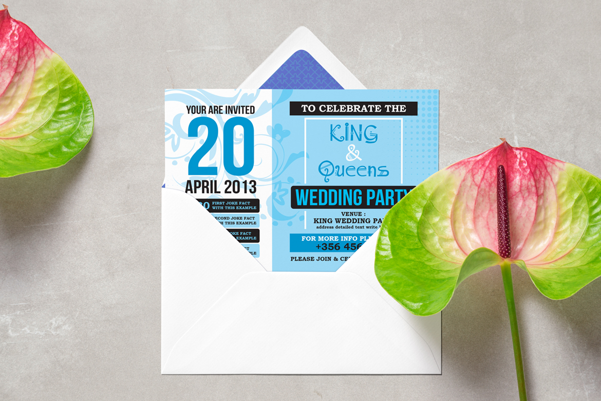 Wedding Invitation Suite Corporate Identity Template #74555