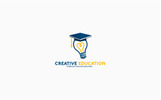 Creative School Education Logo Template #65533