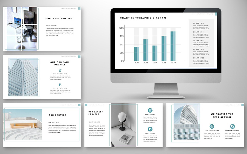 Gilli Minimalist PowerPoint Template #99345