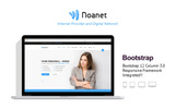 Noanet Internet Provider and Digital Network Website Template #64705