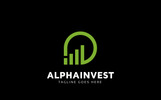 Alpha Invest Logo Template #67802