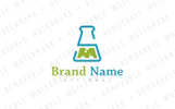 SM Lab Flask Logo Template #67778