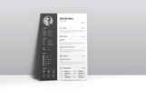 Minimal Creative CV Resume Template #67714