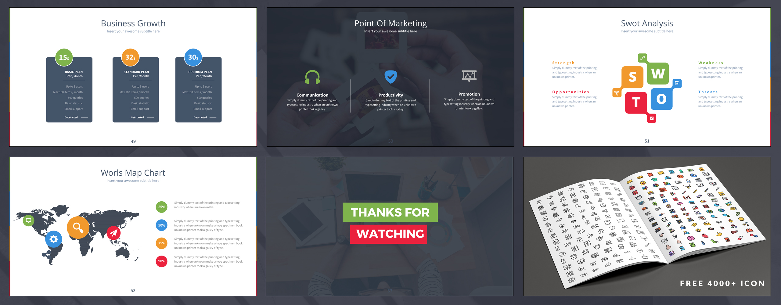 Apex Presentation PowerPoint Template #64792