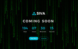 SIVA - Coming Soon Responsive Landing Page Template #65367